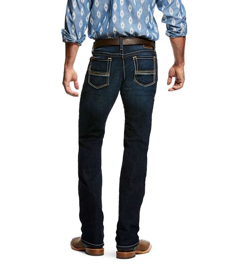 Pantal N Jeans Mezclilla Ariat Caballero Slim Fit M