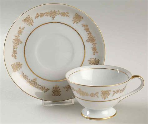 Buckingham Footed Cup Saucer Set By Arlen Replacements Ltd