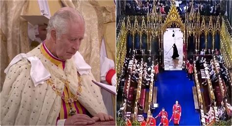 VIRAL Apariție bizară la încoronarea Regelui Charles al III lea