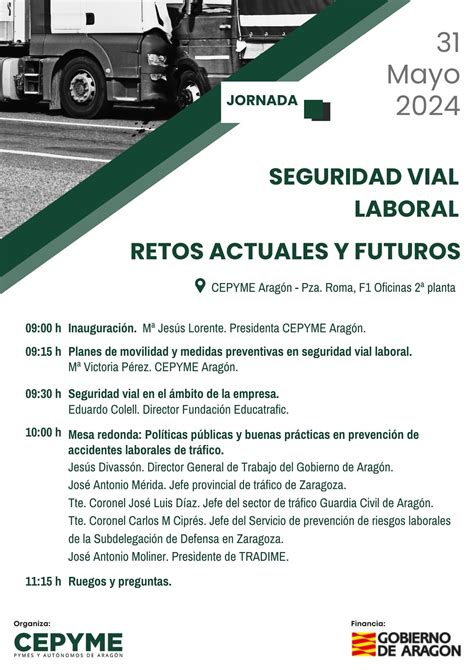 JORNADA SEGURIDAD VIAL LABORAL RETOS ACTUALES Y FUTUROS Canal PRL
