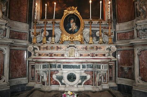 Napoli Altare Destro Nel Transetto Della Chiesa Di San Ferdinando