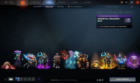 Dota 2 Battle Pass 2019 Immortal Treasure Click The Image For