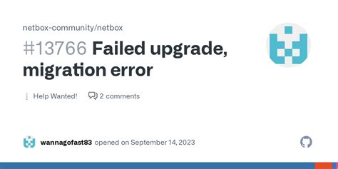 Failed Upgrade Migration Error Netbox Community Netbox Discussion