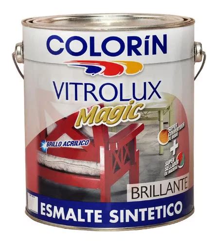 Esmalte Sintetico Vitrolux 3en1 Brillante Colorin 4 L Rex Color