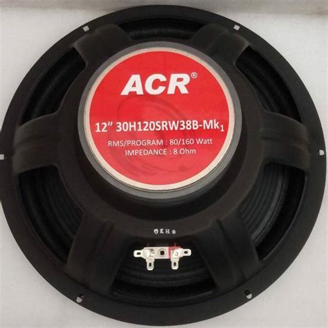 Speaker 12 Inch Woofer ACR Pro 30H12SRW38B Lazada Indonesia