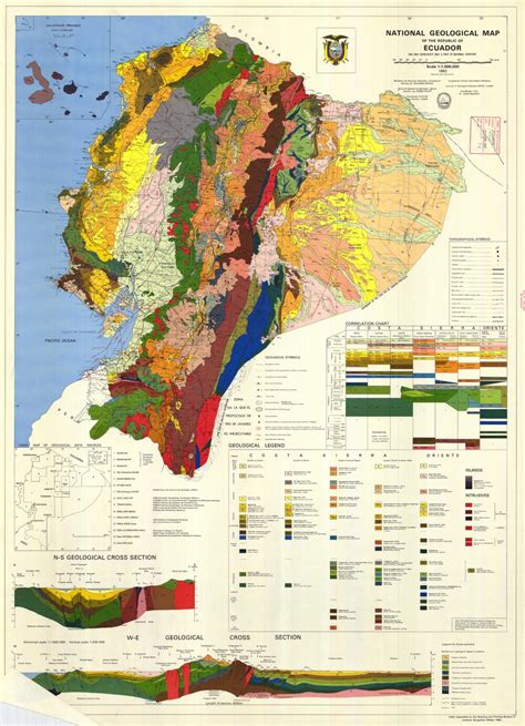 Mapa Geol Gico Del Ecuador Tama O Completo Gifex