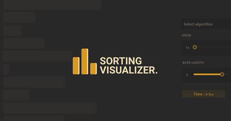 github udhaybegyall sorting visualizer nice and clean sorting visualizer in react and typescript