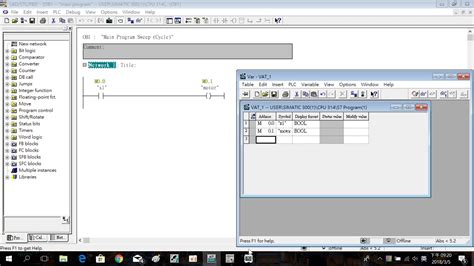 SIEMENS SIMATIC MANAGER STEP 7 Introduce PLCSIM To Running Program
