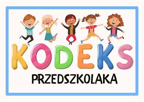 Kodeks Przedszkolaka Abc W Dydaktyce