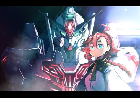 Suletta Mercury And Gundam Calibarn Gundam And More Drawn By Nkeo