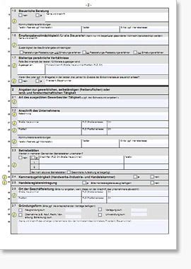 Fragebogen Zur Steuerlichen Erfassung Online Ausfüllen