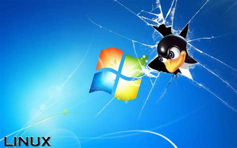 Wallpapers Linux Vs Windows Wallpaper Cave