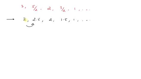 solved determine whether the sequence is arithmetic if it is find the common difference 3 5