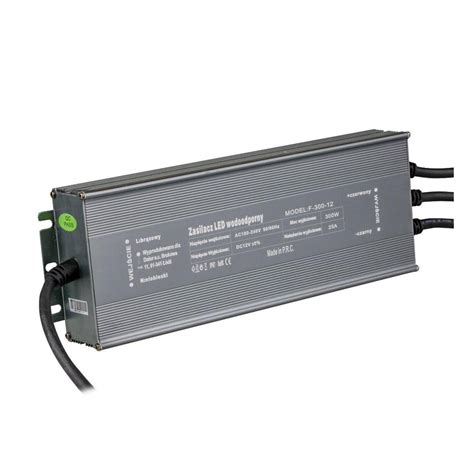 ZASILACZ 12V 300W 25A IP67 WODOODPORNY Hurtownia LED