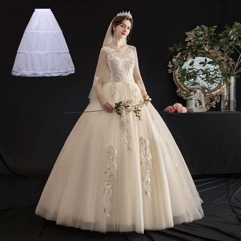 Jikekiroto Unterrock Damen Reifrock Brautkleider Petticoat Fuer