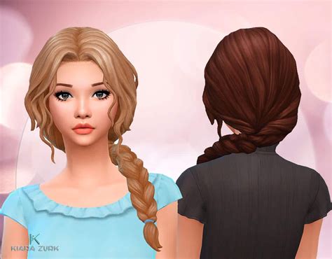 Alice Side Braid My Stuff Braids Girls Braids Long Braids Sims Hot Sex Picture