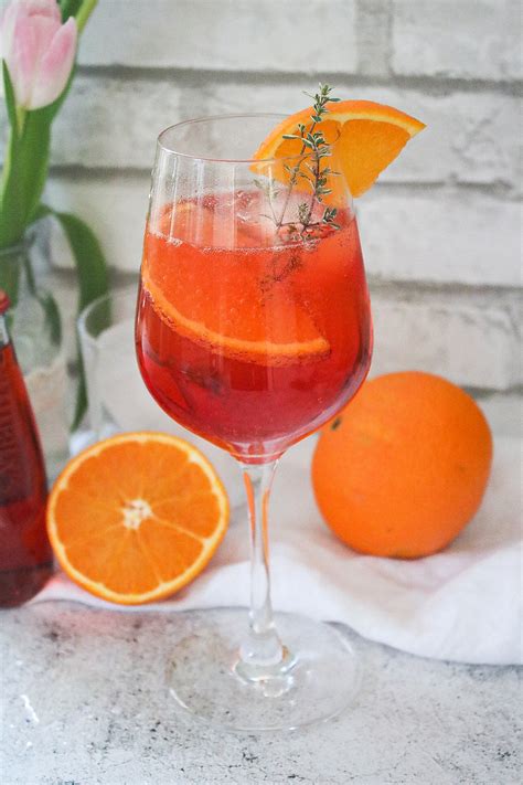 Alkoholfreier Aperol Spritz