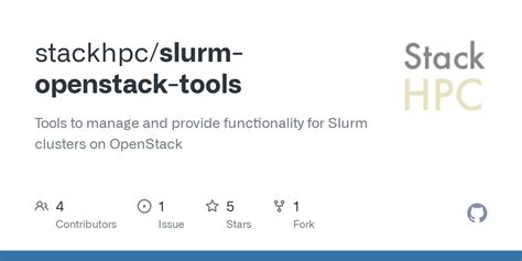 GitHub Stackhpc Slurm Openstack Tools Tools To Manage And Provide