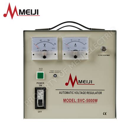 Meiji Automatic Voltage Regulator W Svc Meiji Electric Ph