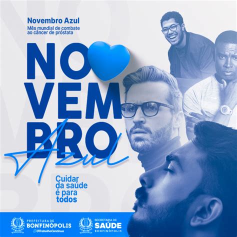 NOVEMBRO AZUL PREFEITURA MUNICIPAL DE BONFINÓPOLIS Prefeitura