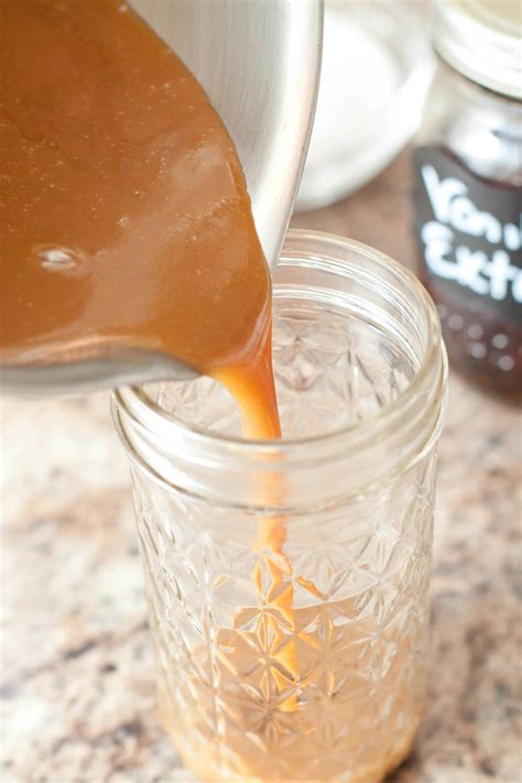 Super Easy Caramel Sauce From Scratch Served From Scratch