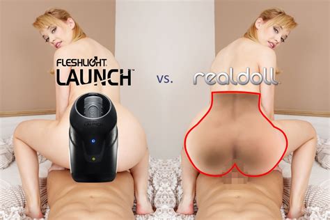 Fleshlight Launch Vs Realdoll Torso Vr Pimp Virtual Reality Porn