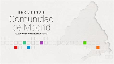 Elecciones En La Comunidad De Madrid 2023 Encuestas Y Sondeos