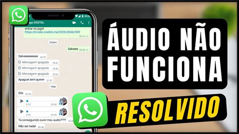 Áudio do WhatsApp MUDO e SEM SOM SOLUÇÃO PASSO A PASSO YouTube