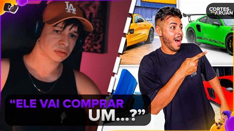 Aruan Reage Vou Comprar Um Carro Novo Para Mim Renato Garcia