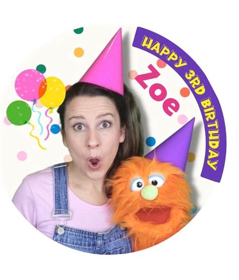 Ms Rachel Birthday Ms Rachel Cupcake Toppers Ms Rachel Cake Topper
