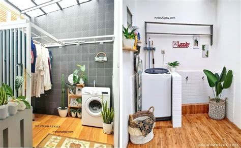 5 Ide Desain Ruang Cuci Dan Jemur Lantai 2 Apik Dan Aesthetic