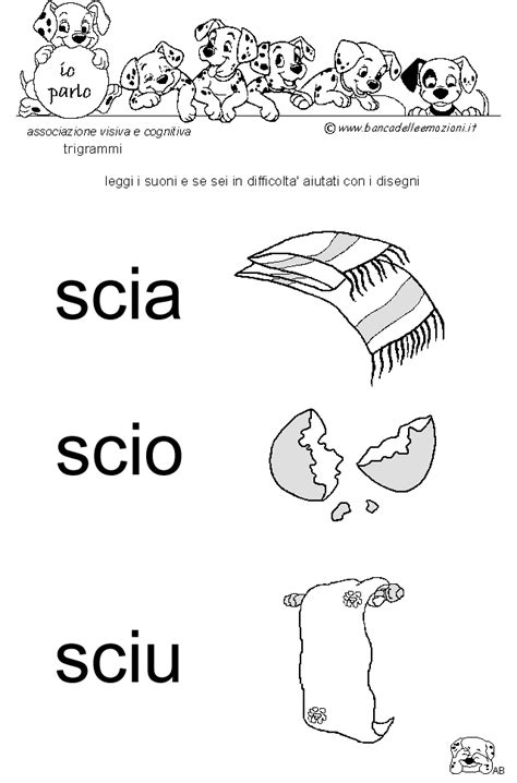 Preciso Opzione Osservatorio Schede Didattiche Scia Scio Sciu Verticale