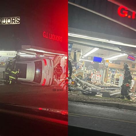 Alan Henney On Twitter Rt Mocopgnews Car Flipped Over Into Liquor