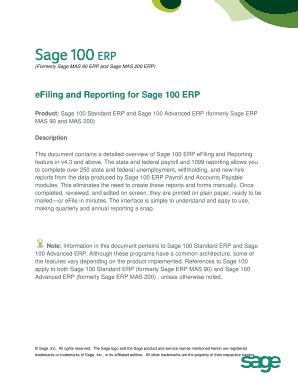 Fillable Online Formerly Sage MAS 90 ERP And Sage MAS 200 ERP Fax