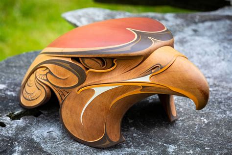 Eagle Head The Ancient Hokioi ArtWise Wood Carving Art Wood
