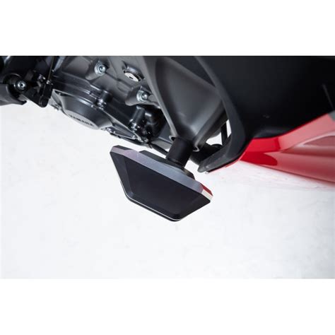 Kit De Patins De Cadre SW MOTECH Noir Pour Yamaha Tracer 9 2020 Et