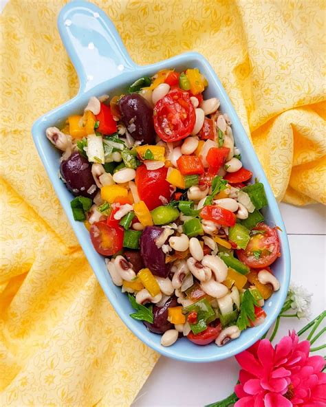 Salada De Feij O Fradinho Simples Receiteria