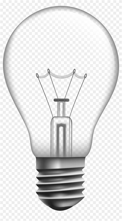 Transparent Light Bulb Png Clip Art Light Bulb With Transparent
