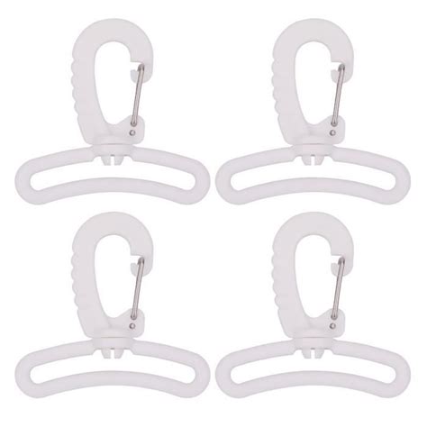 Kam Mm Mousqueton Pivotant En Plastique Crochet Clips M Talliques