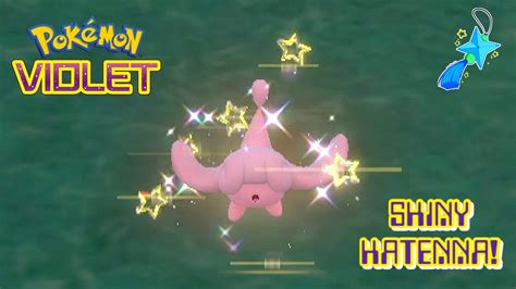 Pokémon Violet SHINY HATENNA VIA PSYCHIC SANDWICH BOOST YouTube