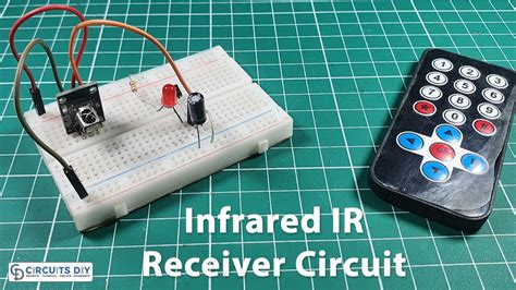 Ir Infrared Receiver Module Using Vs B Ir Sensor Youtube