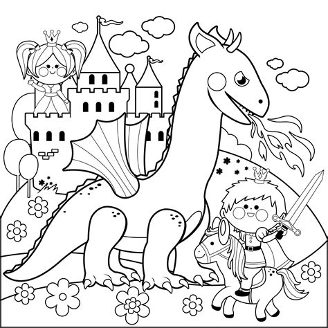 Coloriage Prince Et Princesse