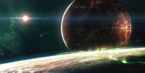 Sci Fi Planet Rise Hd Space Planet Hd Wallpaper Rare Gallery