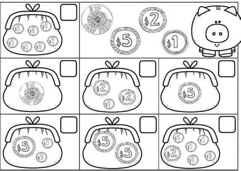 Sumas Con Monedas Colegio Petit Ficha Interactiva Topworksheets The