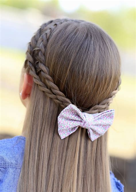 Coiffure pour petite fille 30 idées de coiffure fille à adopter pour