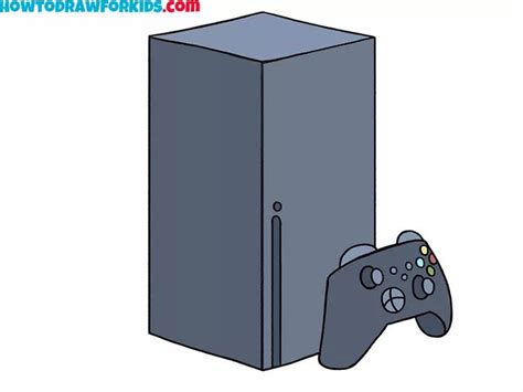 How To Draw An XBox Xbox Drawing Tutorial Easy Drawings