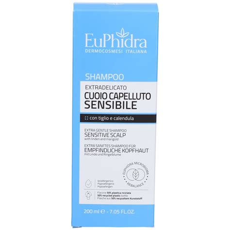 Euphidra Shampoo Cuoio Capelluto Sensibile Ml Redcare