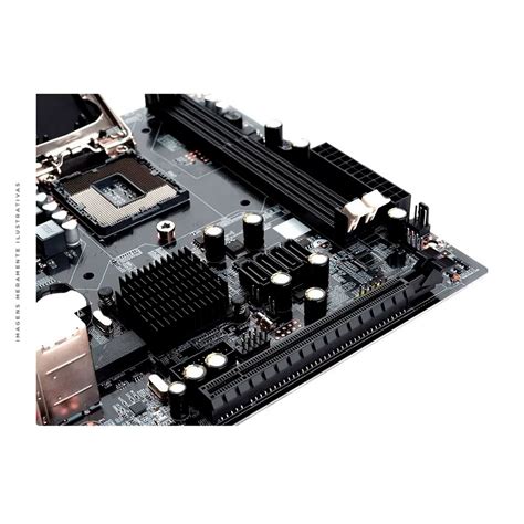Placa Mãe Goldentec GT H61 Intel LGA 1155 Techno Space