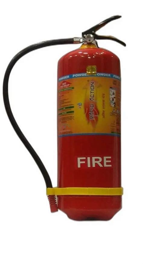 Mild Steel Rapid Action Abc Dry Powder Based Fire Extinguishers Kg At
