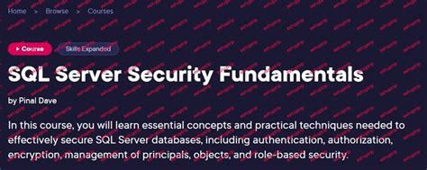 Sql Server Security Fundamentals Eshoptrip
